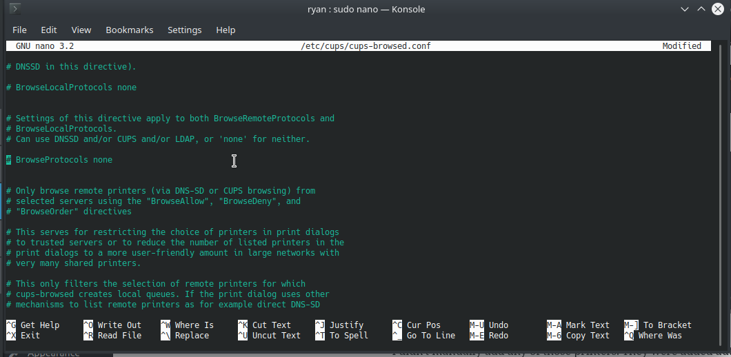 Linux/Kubuntu – Disable Network Printer Auto Discovery – Ryan and Debi ...