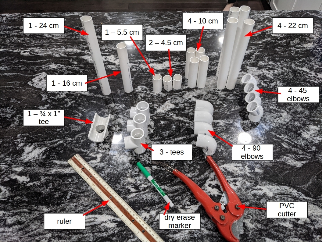 PVC paintball gun holder – Ryan and Debi