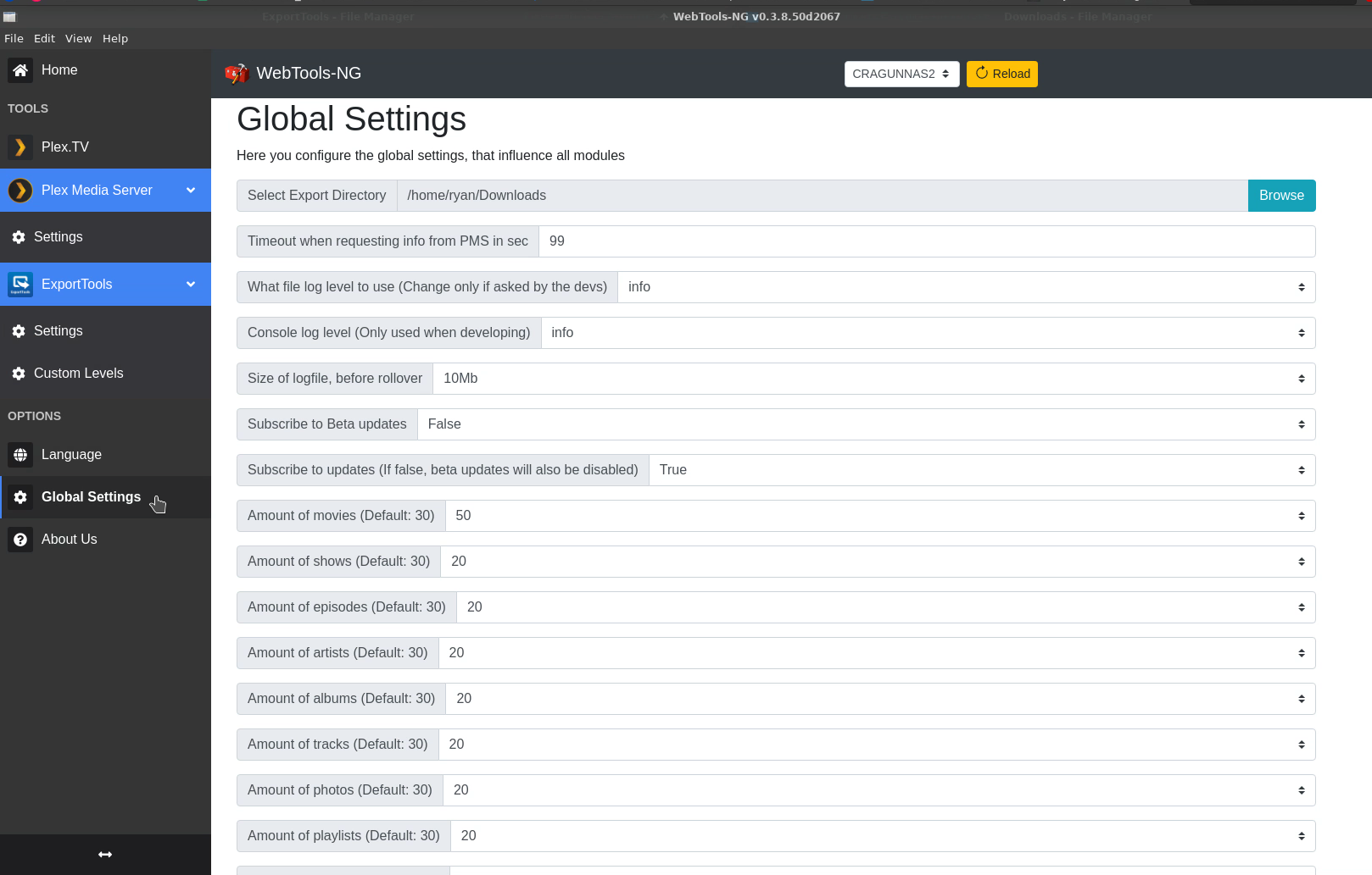 Plex – Export Playlists to M3U – Ryan and Debi