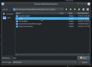 R – Finding and Setting Working Directory – Ryan and Debi & Toren