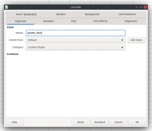 LibreOffice Calc – Conditional Formatting – Ryan and Debi