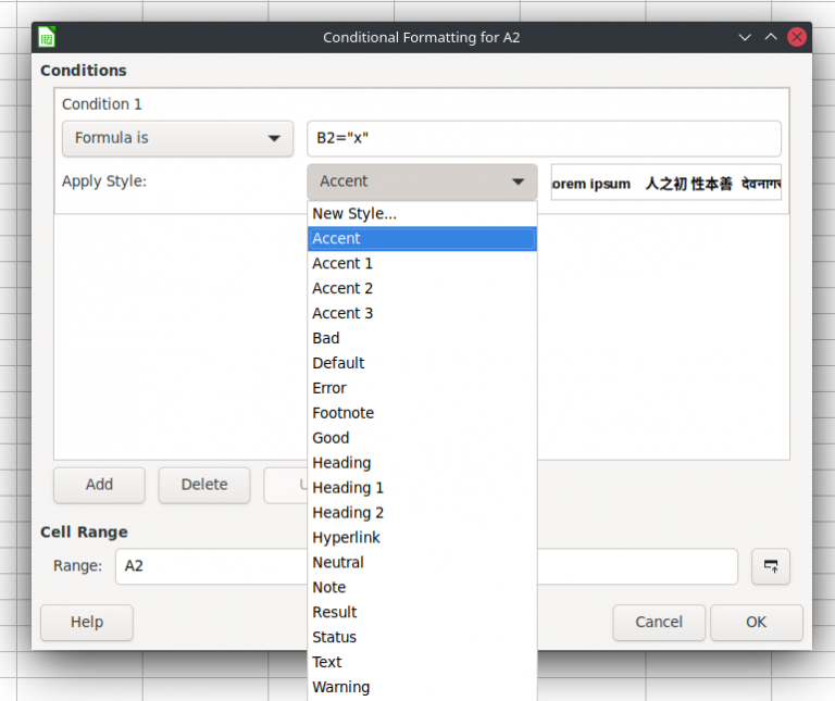 Libreoffice Calc Conditional Formatting Ryan And Debi