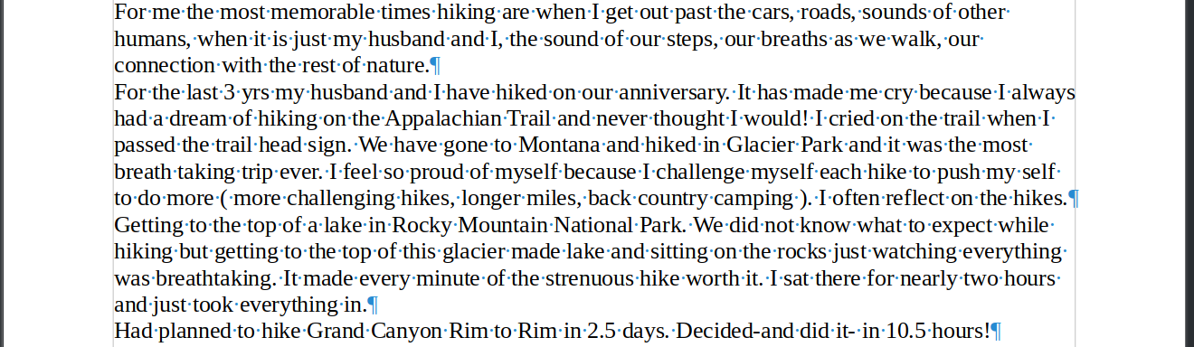 Replacing Paragraph Breaks with Double Paragraph Breaks in LibreOffice ...