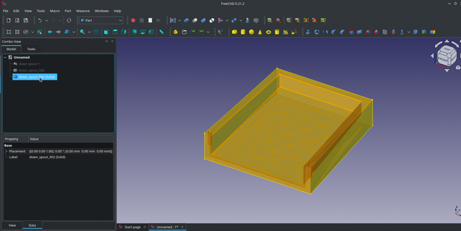 FreeCAD Import STL – Ryan and Debi